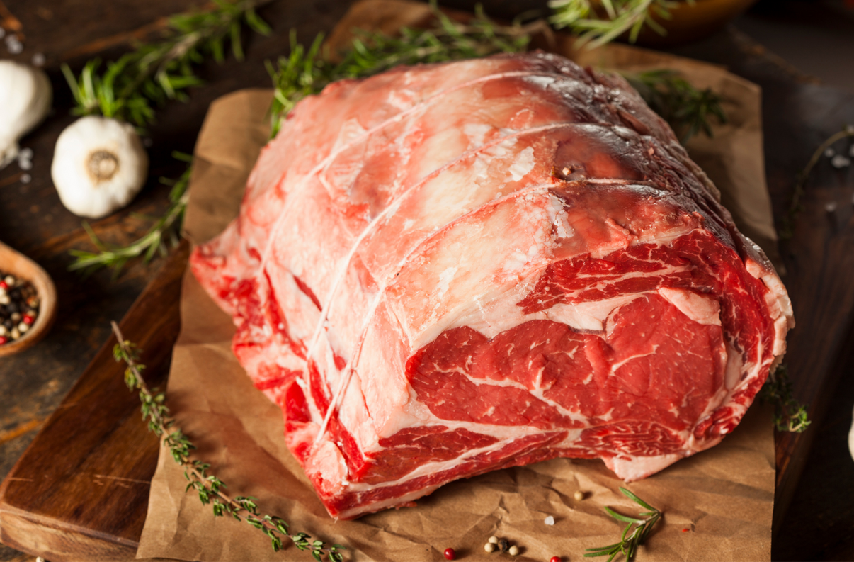 AGED CAB PRIME RIB SLAB, CHOICE GRADE – Primebeef Co.